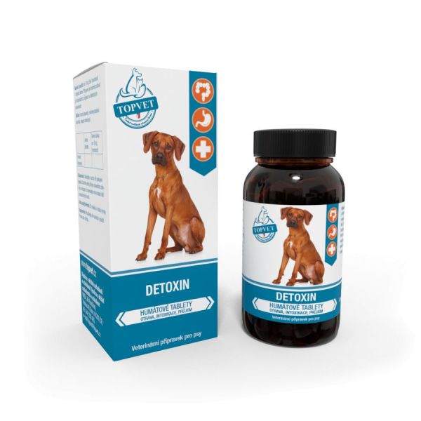 Humátové tablety pro psy Detoxin - Green idea | zdravy-eshop.cz
